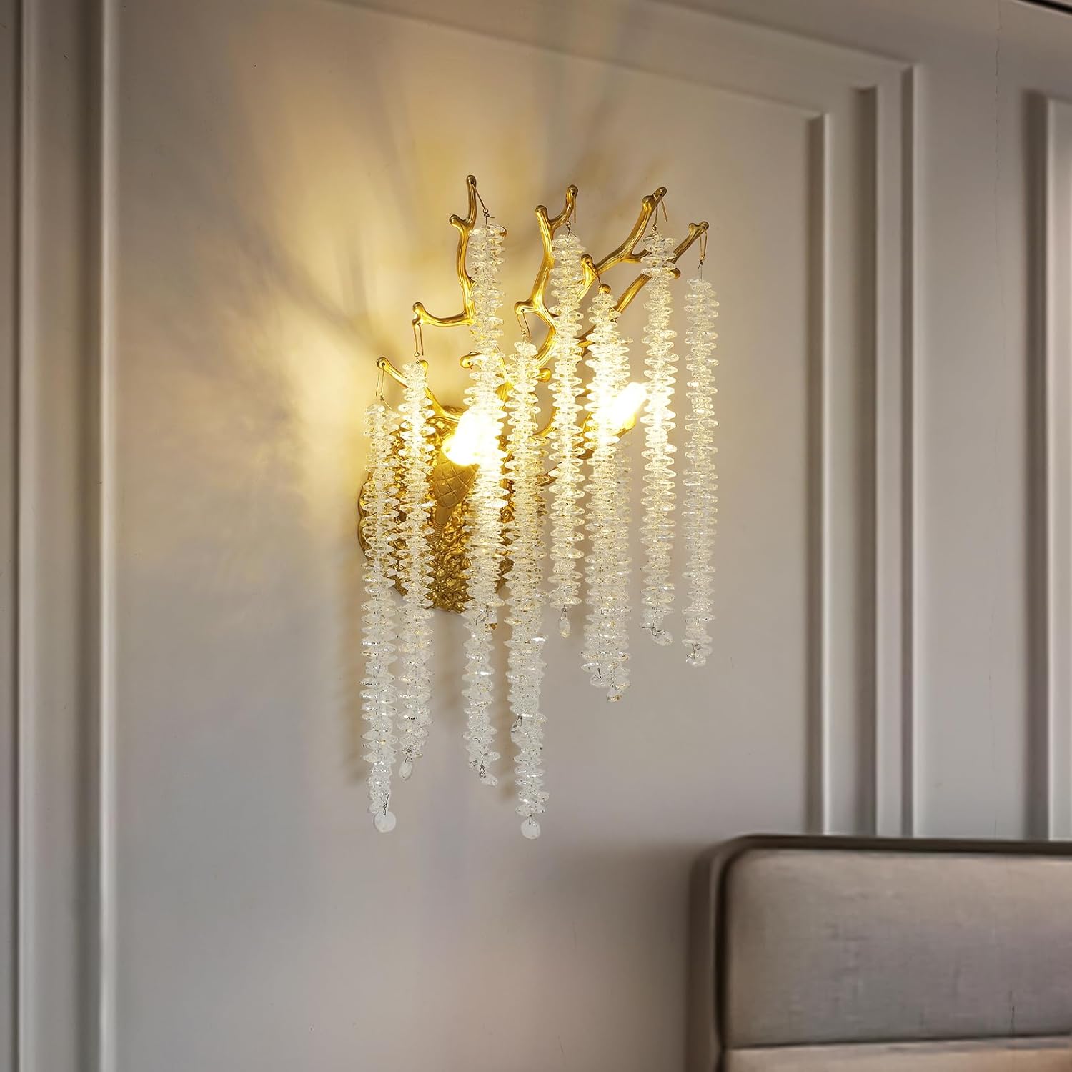 Crystal Wall Sconce – Arialamps
